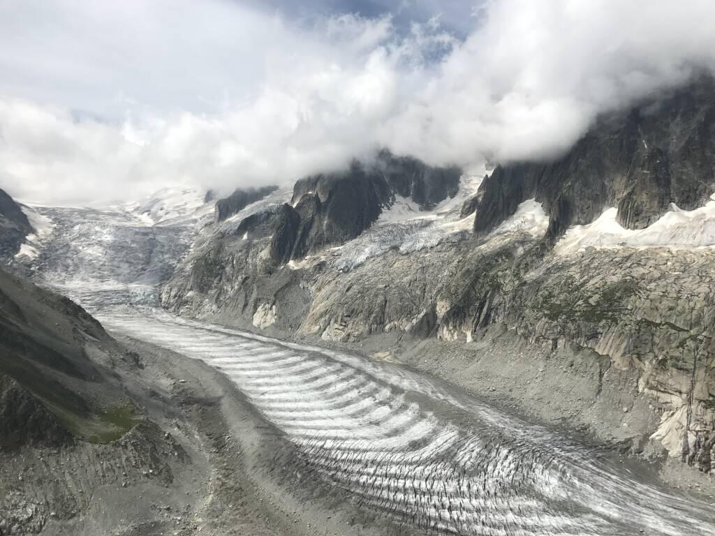 Gletscher la Mer de Glace Chamonix-Mont-Blanc : Nature : glacier ...